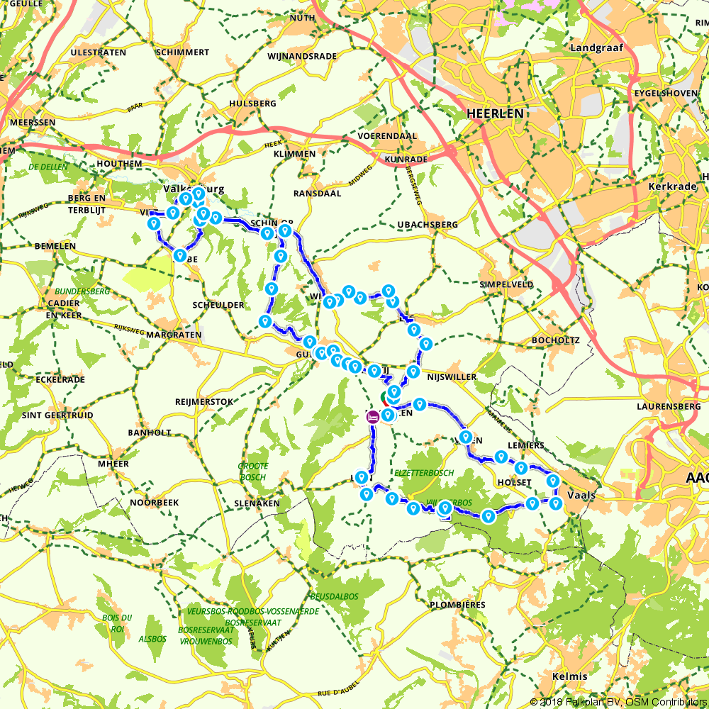 limburg - Gulpen-Wittem - Cycling route | Route.nl
