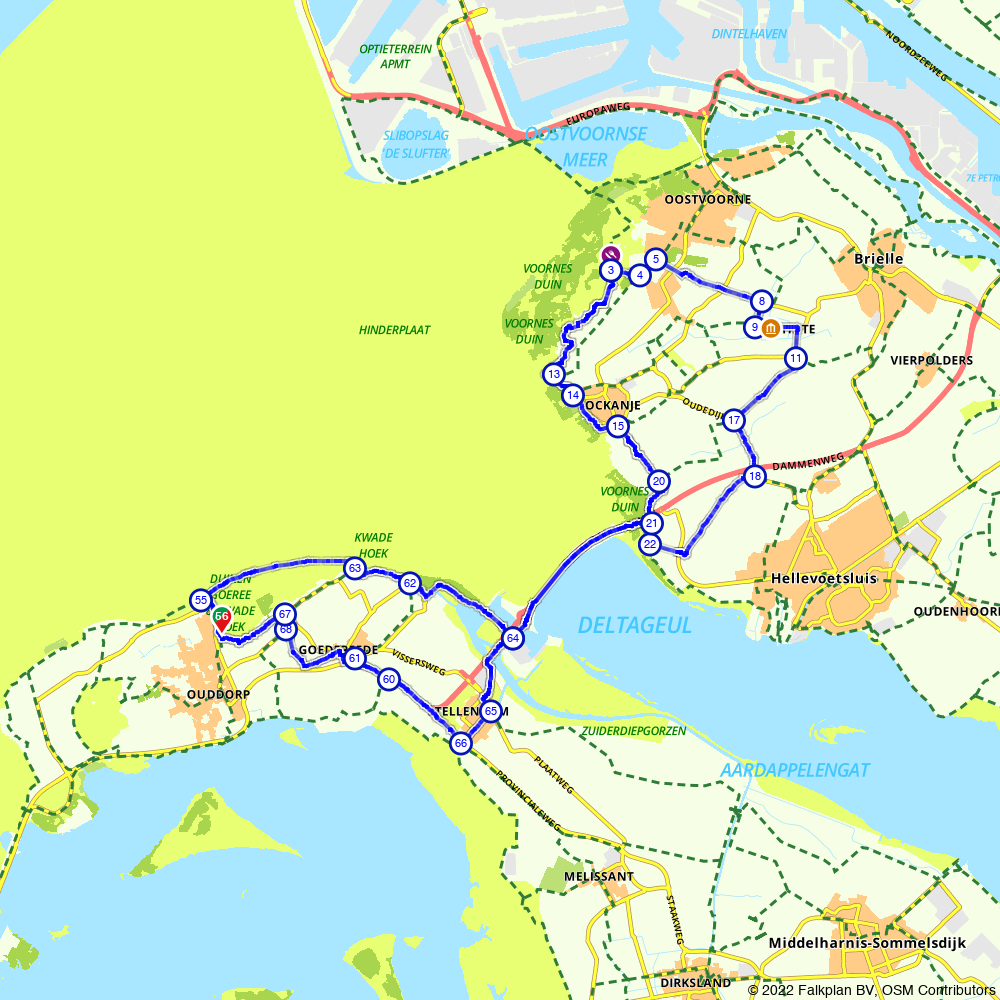 Two beautiful South Holland islands - Goeree-Overflakkee - Cycling ...