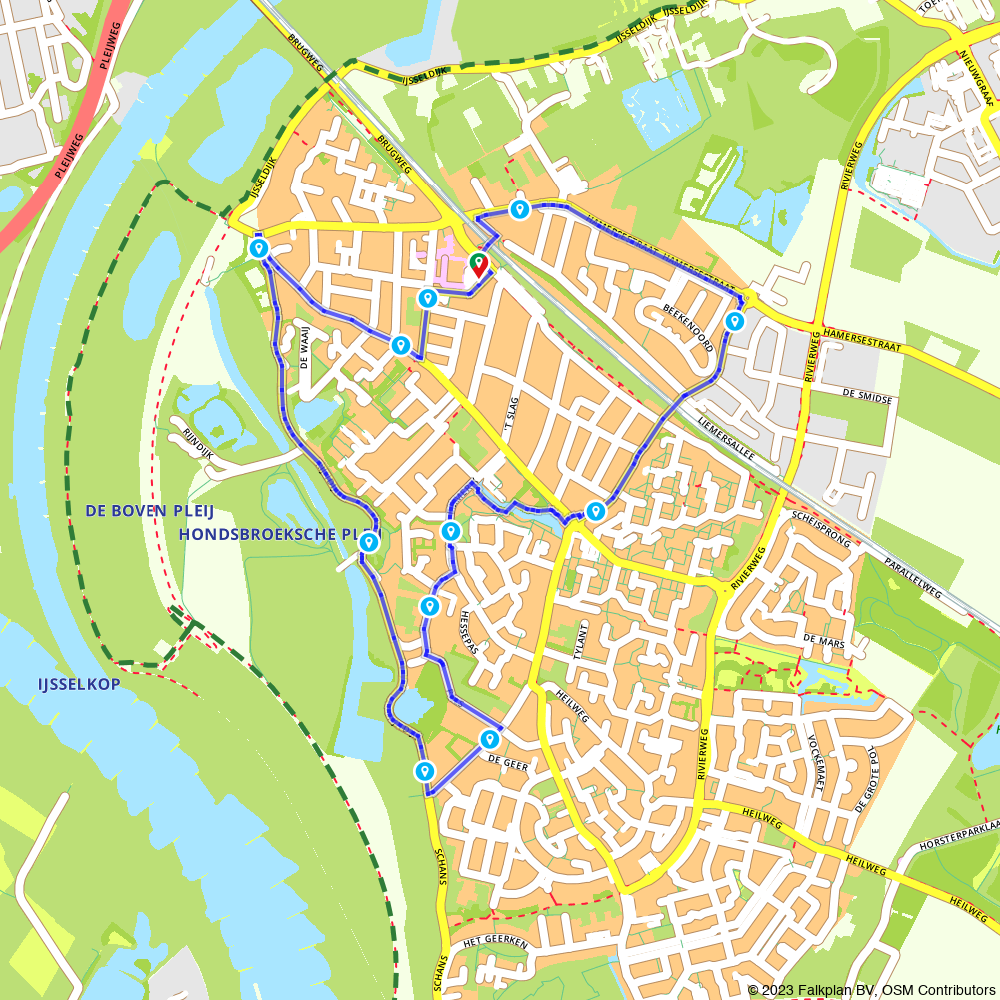 Routiq - 968408 Walking tour through medieval Westervoort