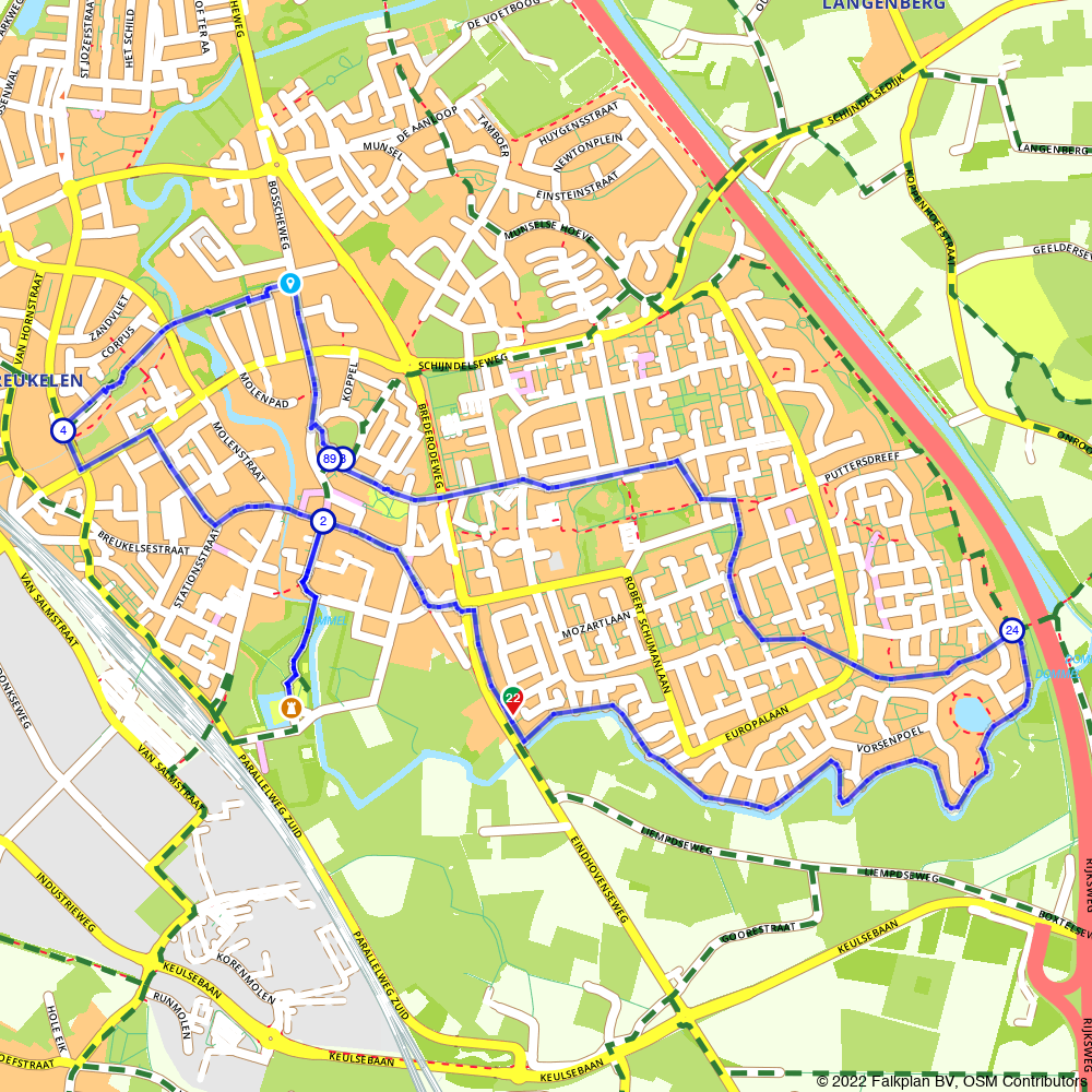 Walking route Boxtel - Boxtel - Hiking route | Route.nl