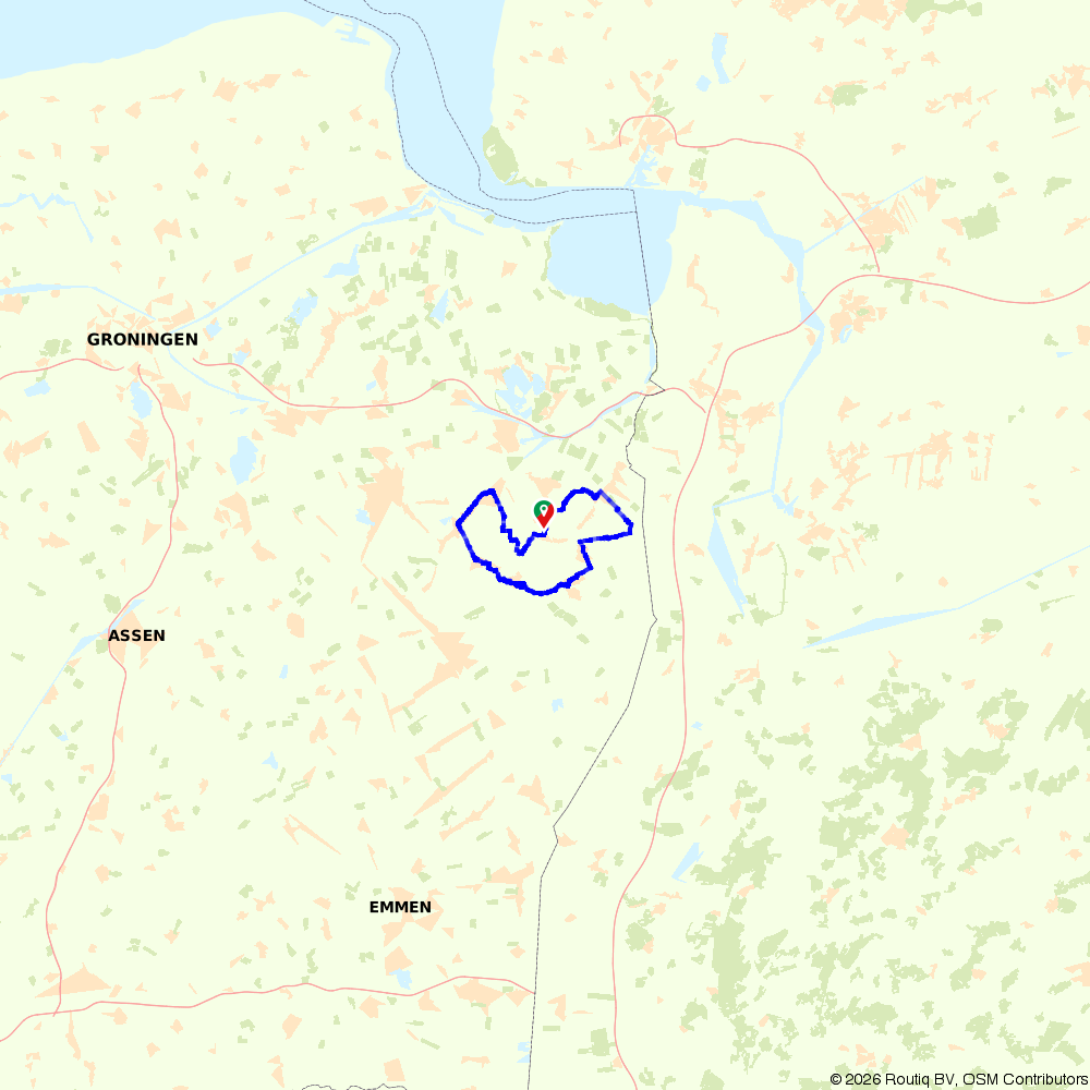 Fietsen in Oost-Groningen - Westerwolde - Fietsroute | Route.nl