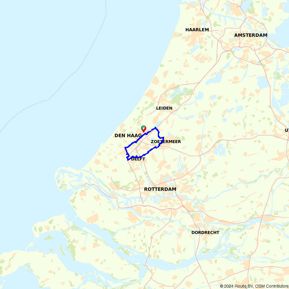 982750 Theo Dobbe City and polder route Leidschendam, Rijswijk, Delft ...