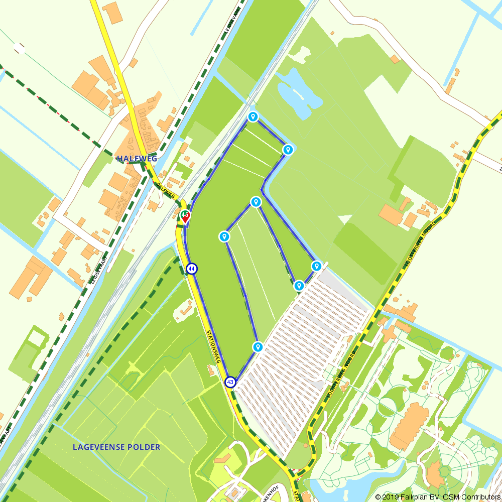 The Gnome Walk - Lisse - Hiking route | Route.nl