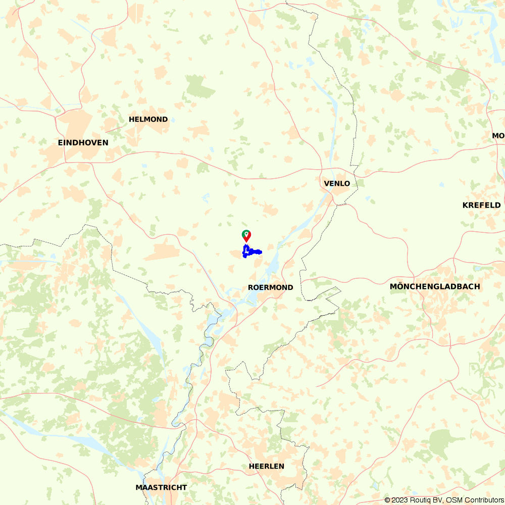 Roggel 12 km - Leudal - Hiking route | Route.nl