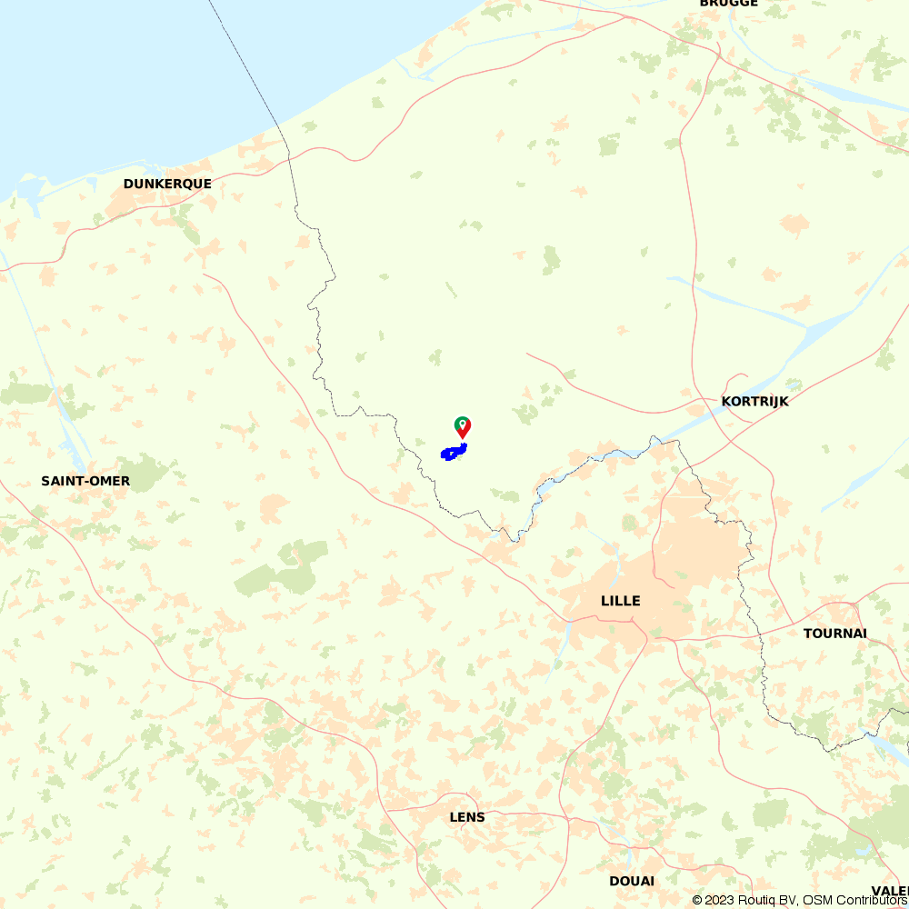 Kemmelberg Hiking route - Heuvelland - Hiking route | Route.nl
